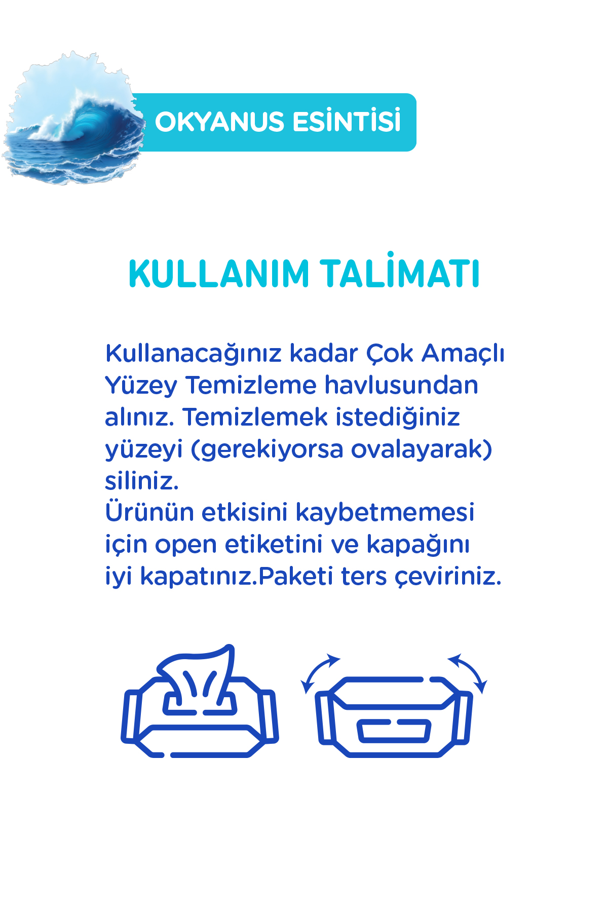 Giggles XXL İz Bırakmayan Yüzey Temizlik Havlusu - (Okyanus Esintisi ...